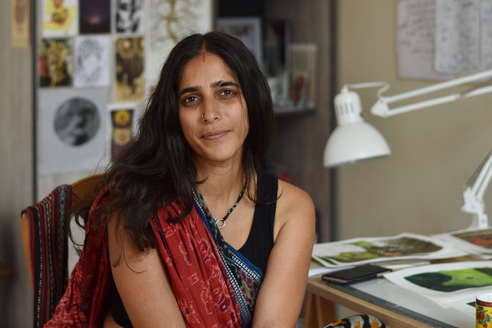 Le nouvel atelier d'Amruta Patil | BONOBO.NET
