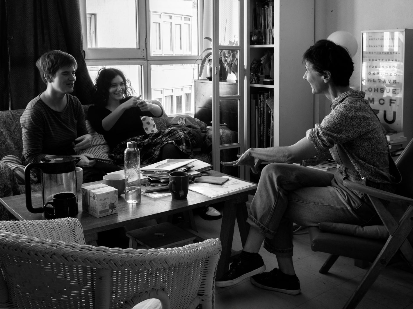 Florence Gardelle & Lisa Chetteau dans l’atelier de Céline Guichard ...